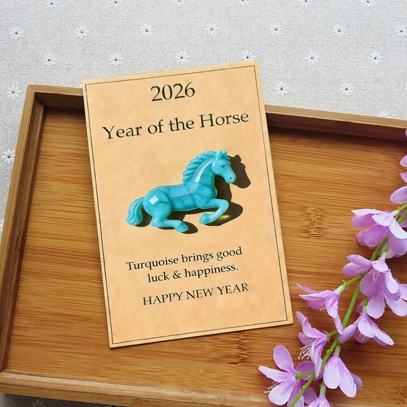 2026 Year of The Horse Gifts, Crystal Horse Figurine, 2026 Horse Statue ...