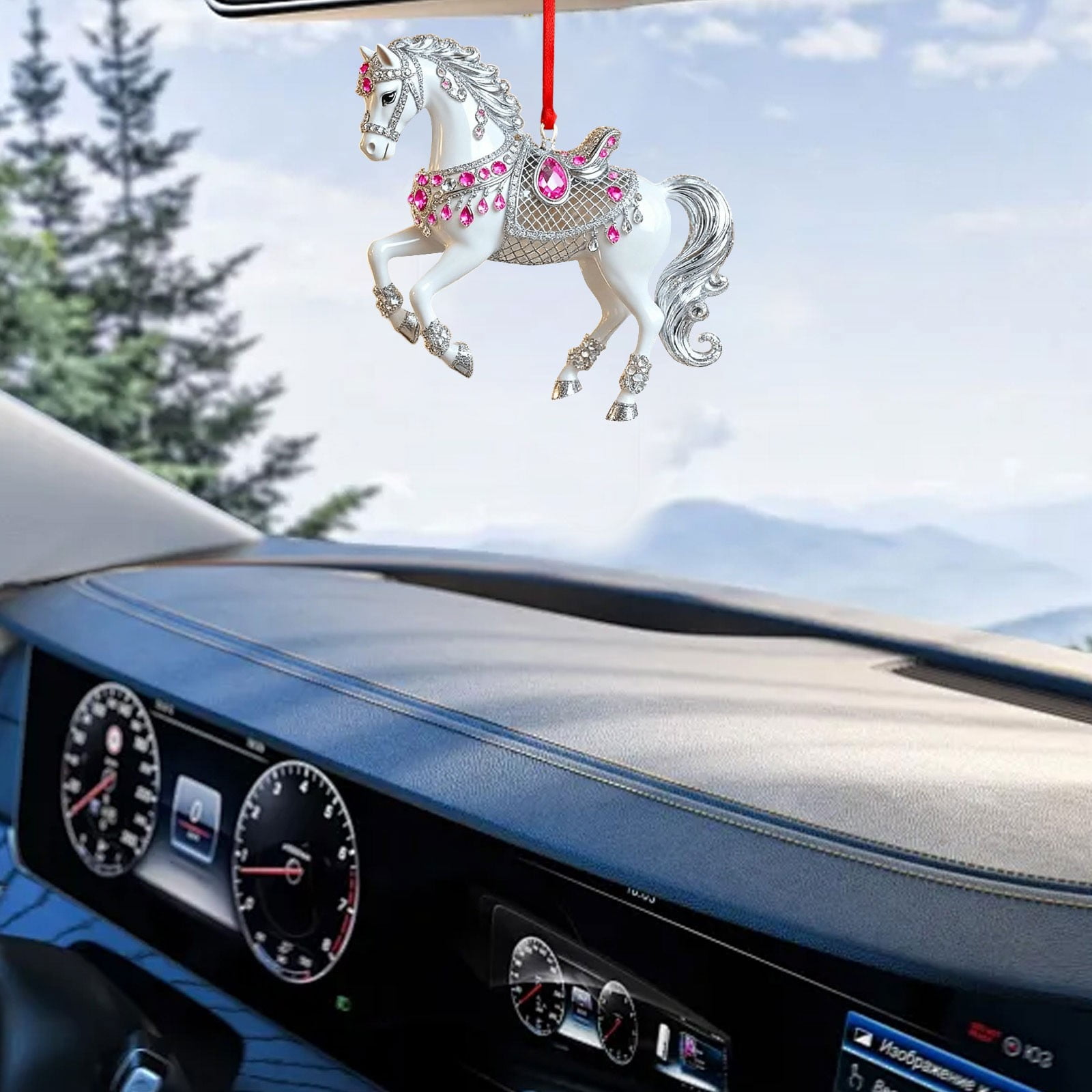 2026 Year of the Horse Acrylic Hanging Ornament, Spirit Horse Decor for ...