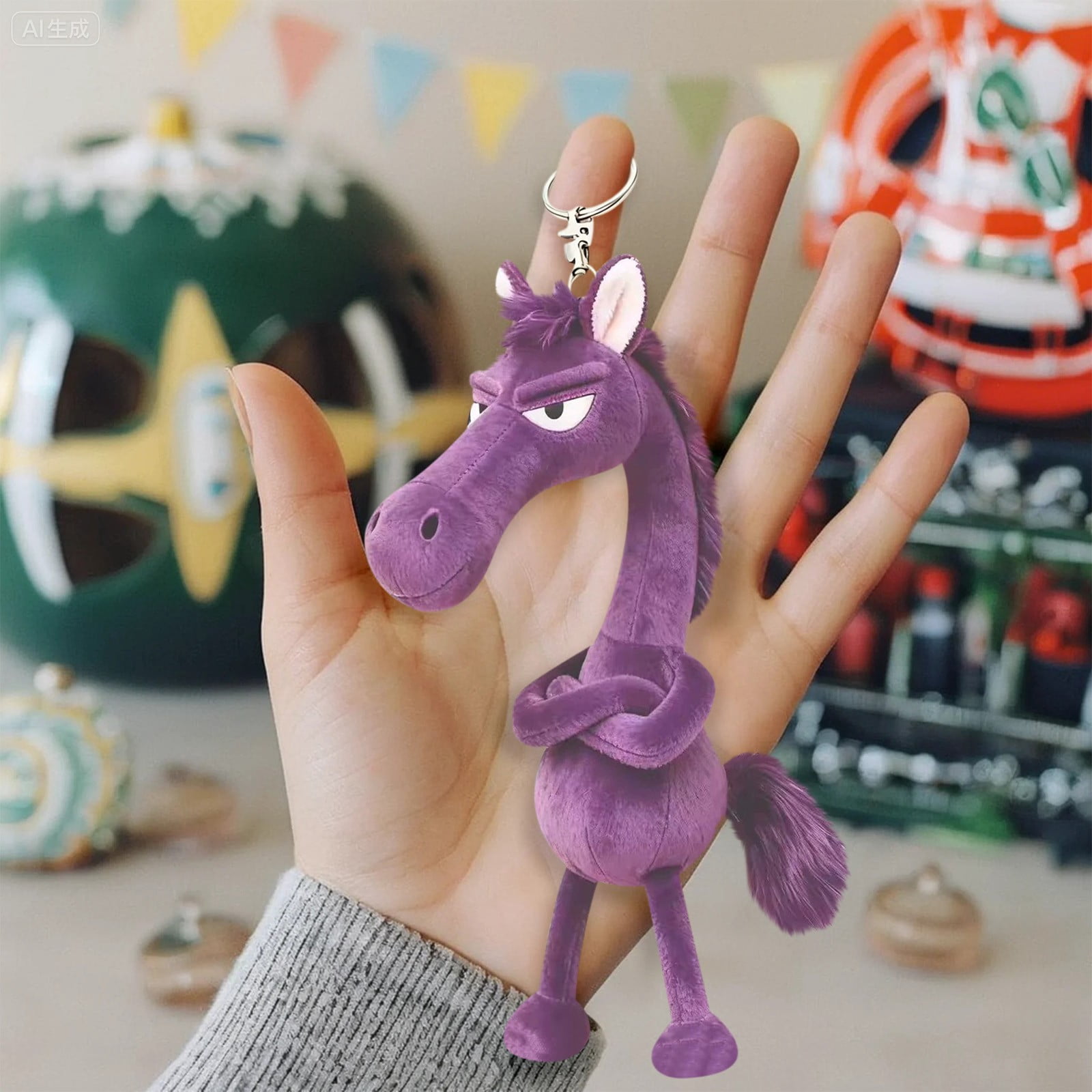 2026 Year of the Horse High Cold Plush Doll, Multifunctional Bag ...