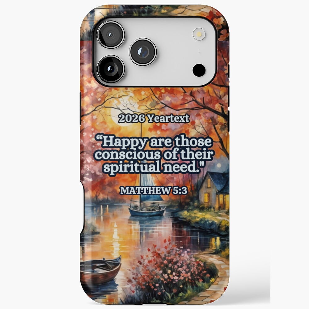 2026 Yeartext Home Study Design Phone Case iPhone Case 17 to 11 Pro Max ...