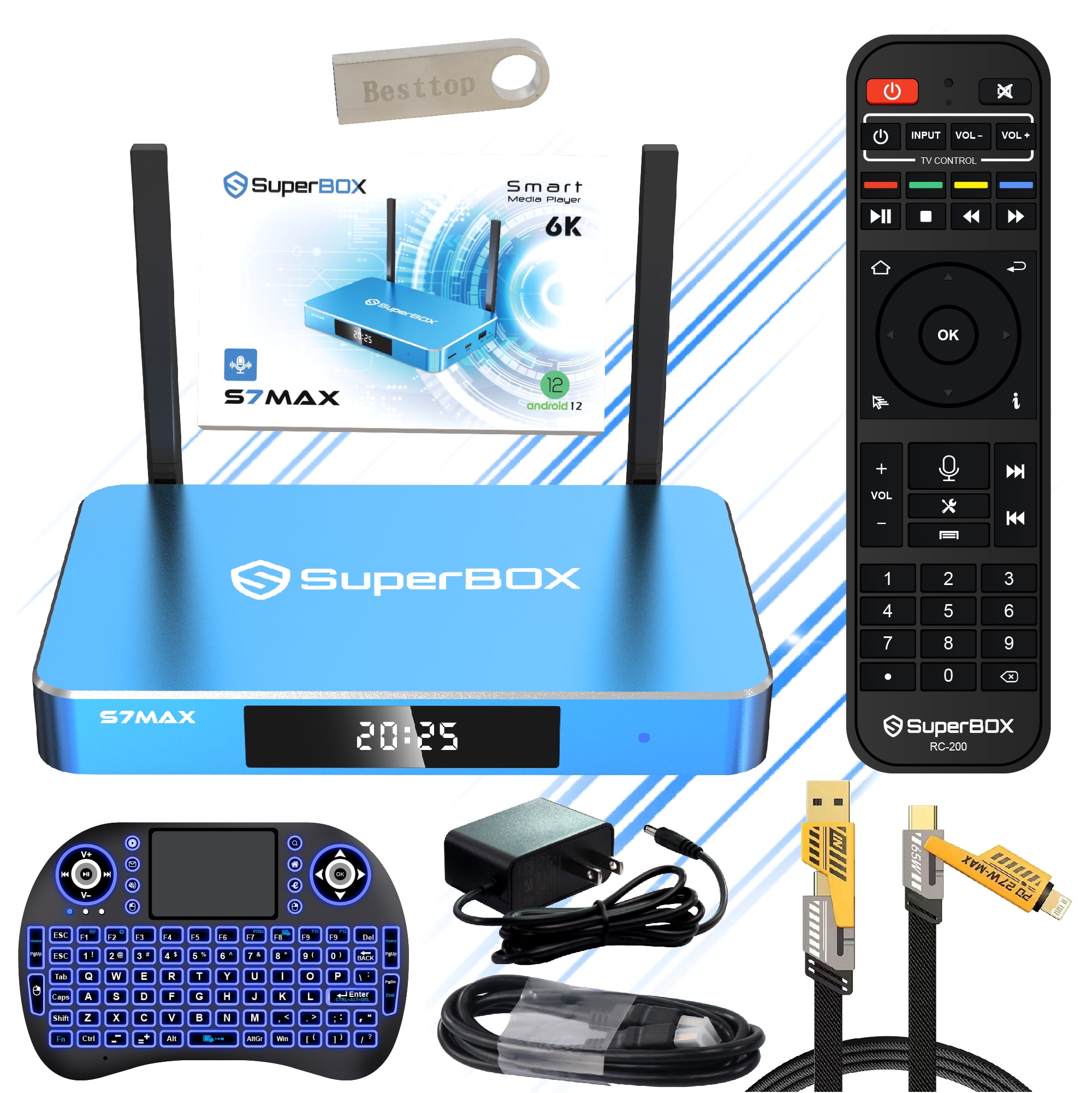 2026 latest Superbox S7 Max Fully Loaded, Smart Super Box S7max with ...