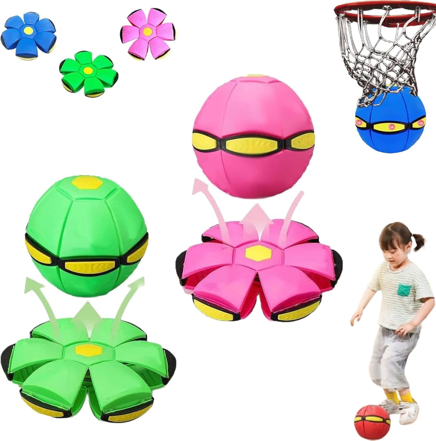 2026 model magical transformable bouncing ball, automatically bouncing ...