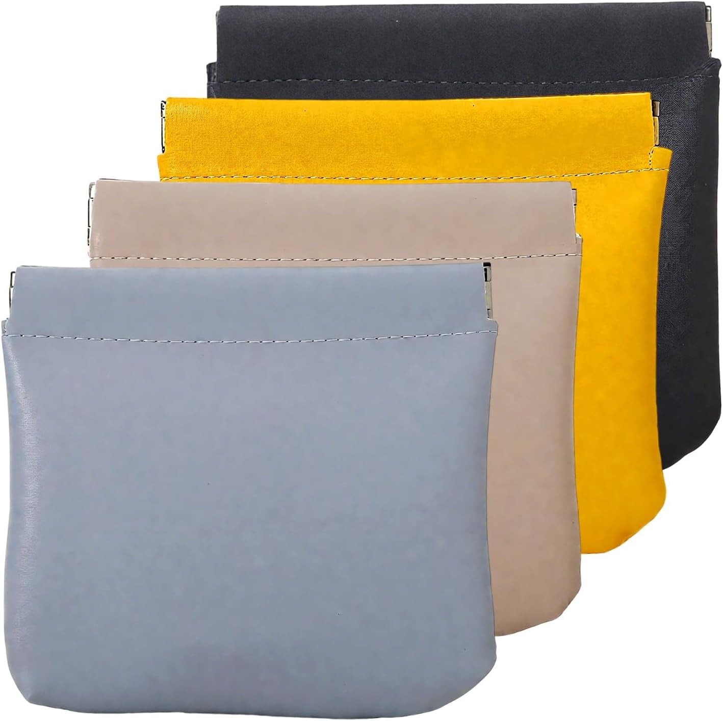 2026 new Closure Leather Organizer Pouch,Personalized Snap Closure ...