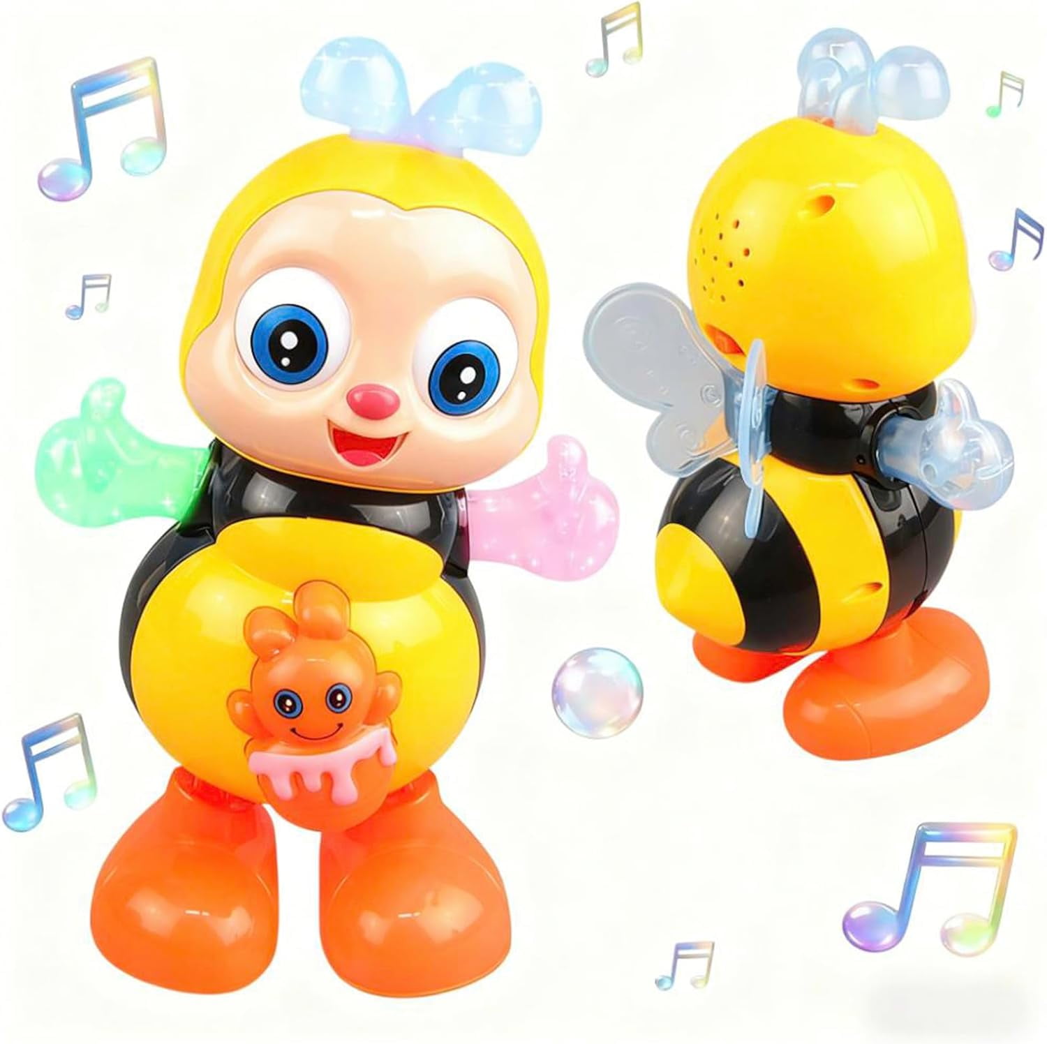 2026 new Dancing Bee Toy, Wiggling Bee Toy with Lights and Music ...