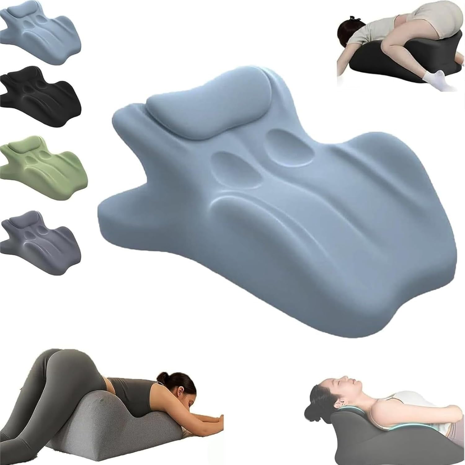 2026 new Moodie Pillow,Memory Foam Couples Pillow, 27° Lift Ergonomic ...