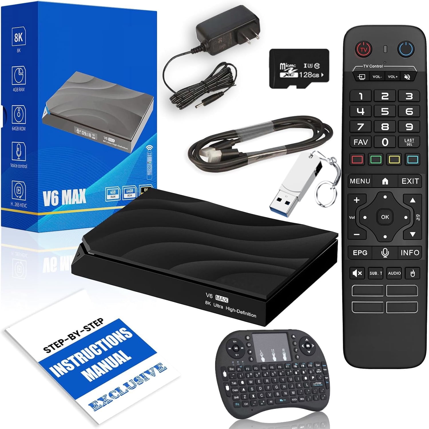 2026 vSeeBox V6 Max 2026 New Max Version Kit - Walmart.com