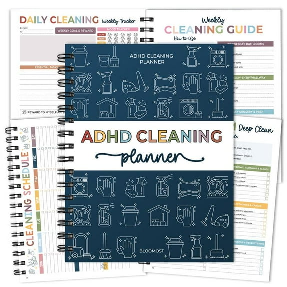 2026 version ADHD Cleaning Planner - Cleaning Schedule and Checklist ...