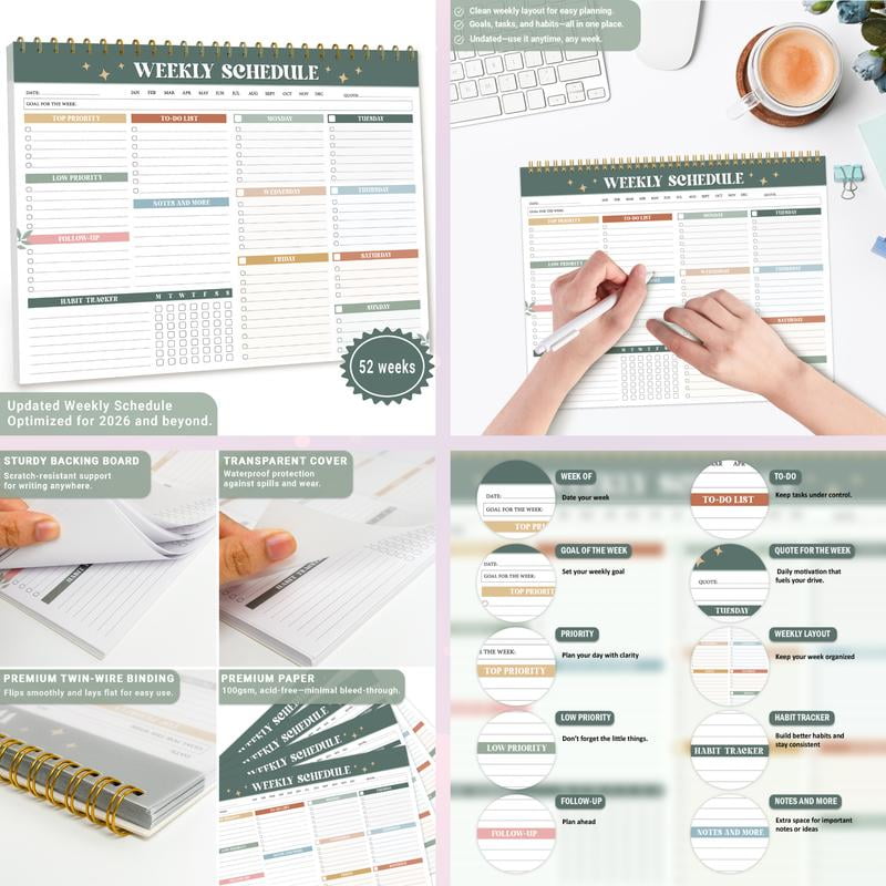 2026 version ADHD Cleaning Planner - Cleaning Schedule and Checklist ...