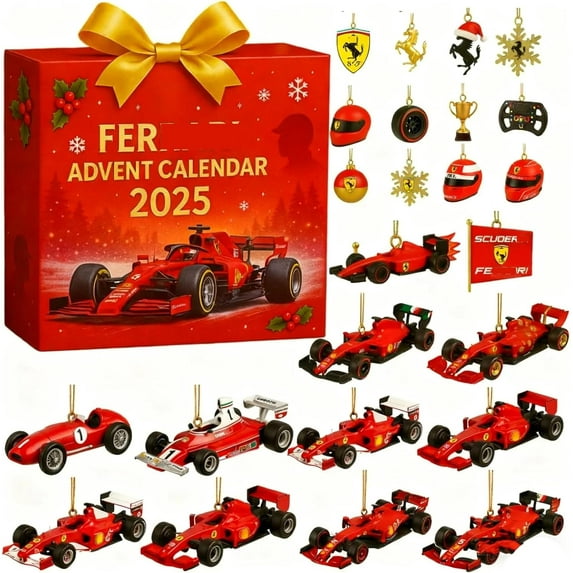 2026Formula Racing Advent Calendar Christmas Racing Themed Blind Box ...