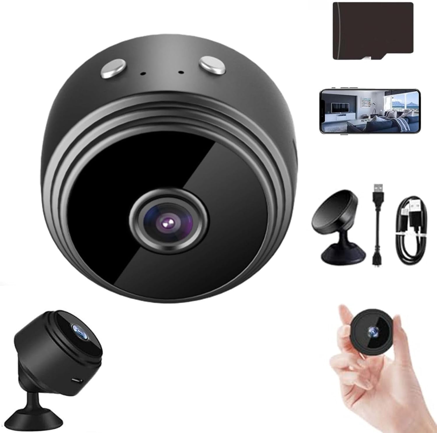 2026New House Guard Security Camera, Magnetic Mini Security Camera ...