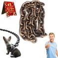 2027 Big Chain Leash for Small Dog Funny, Giant Plastic Chain Leash ...