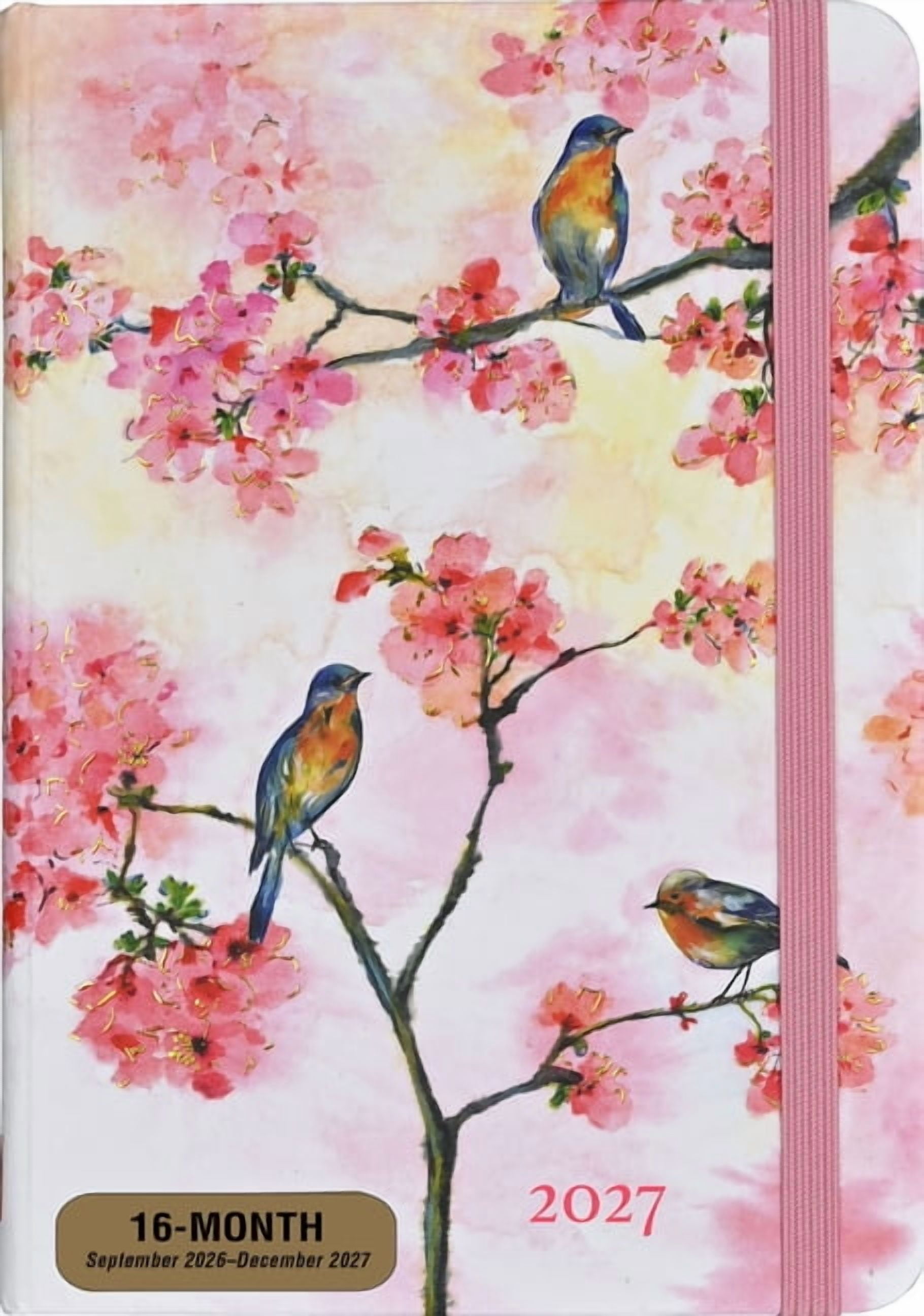 2027 Cherry Blossoms in Spring Weekly Planner (16 Months, Sept 2026 to ...