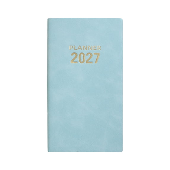 2027 Daily Planner Notebook 6.8x3.7 Inch Portable Lined Journal for ...
