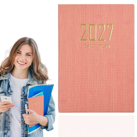 2027 Daily Weekly and Monthly Planner Notebook, Daily Plan A5 Notebook ...