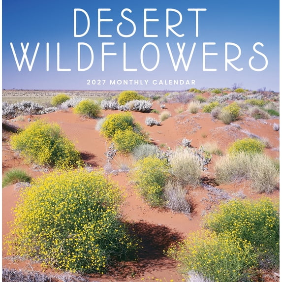 2027 Desert Wildflowers Monthly Calendar - Walmart.com