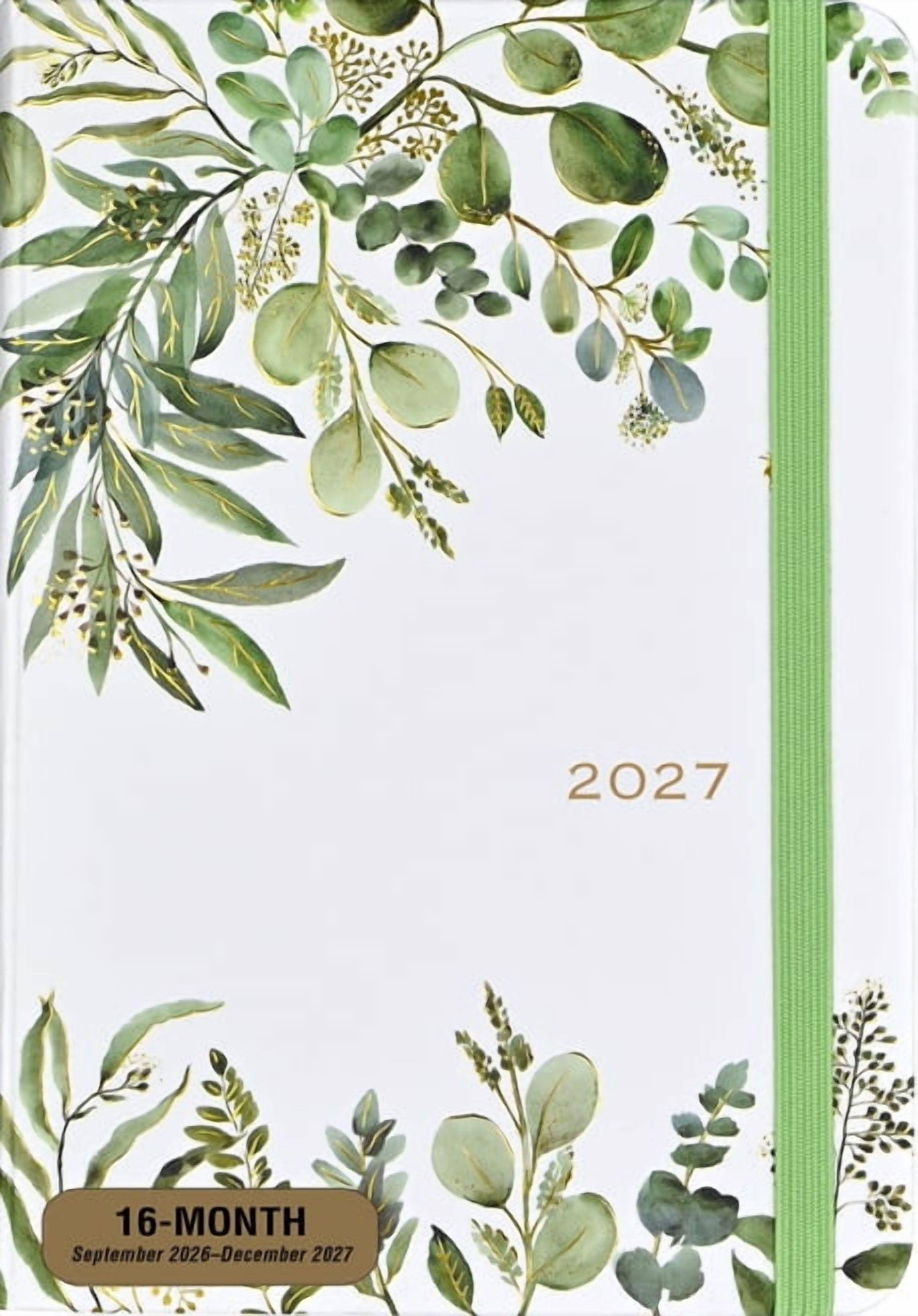 2027 Eucalyptus Weekly Planner (16 Months, Sept 2026 to Dec 2027 ...