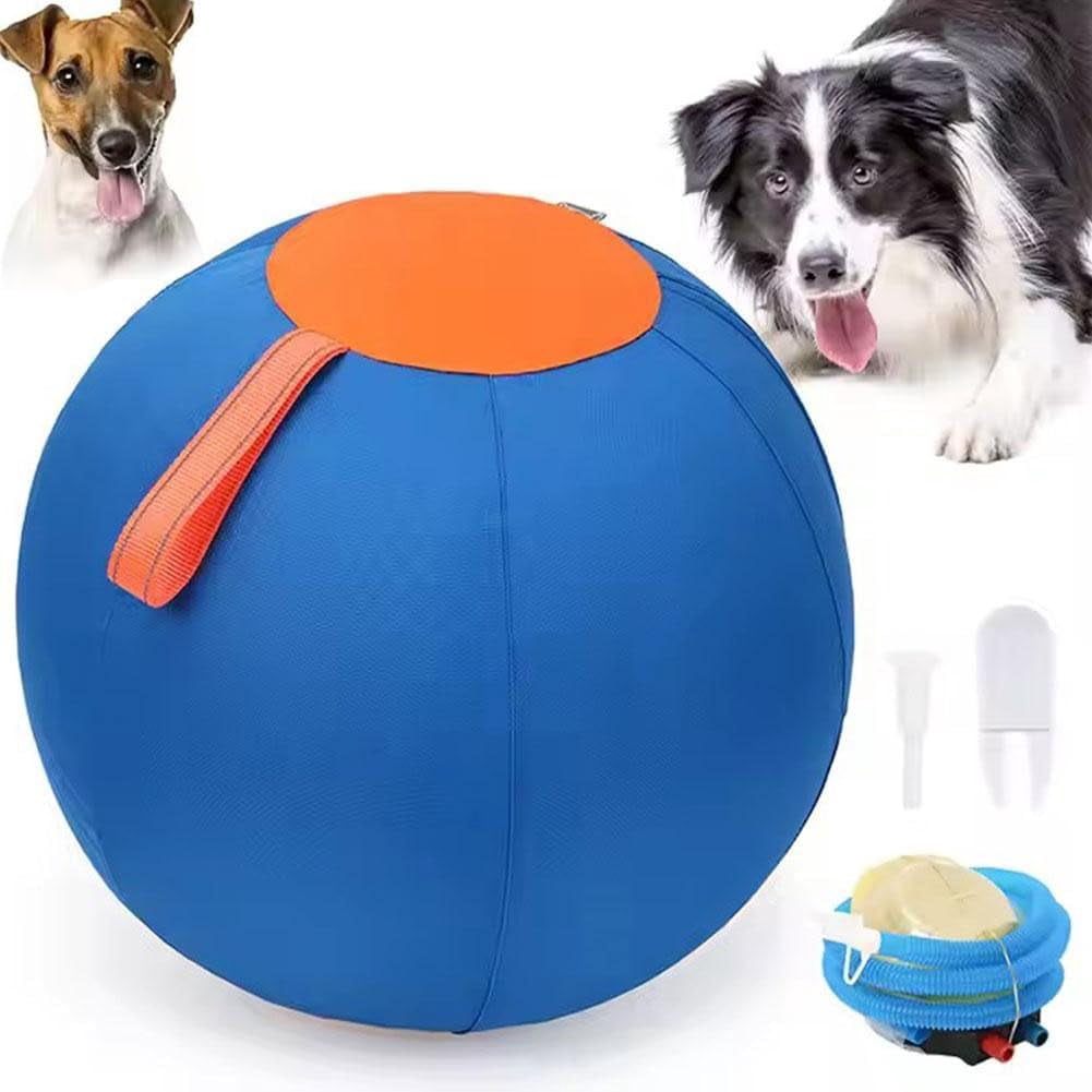 2027 New Herding Ball for Dogs,PVC Large Dog Ball with Protective Nylon ...
