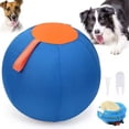 2027 New Herding Ball for Dogs,PVC Large Dog Ball with Protective Nylon ...