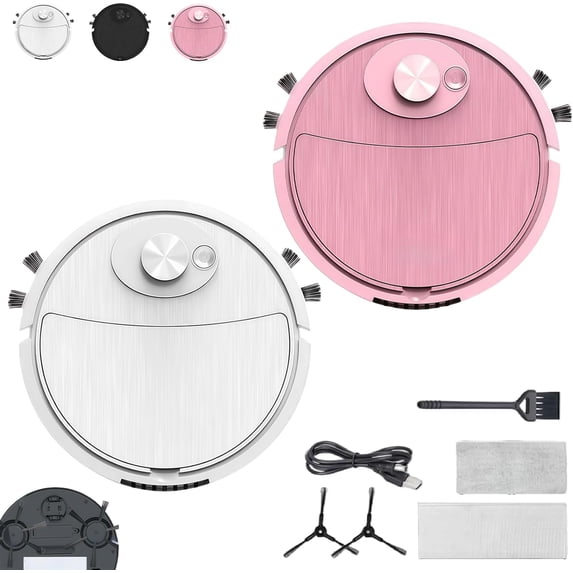 2027 New Mini Robot Vacuum for Car, Car Robot Vacuum, Compact Mini ...