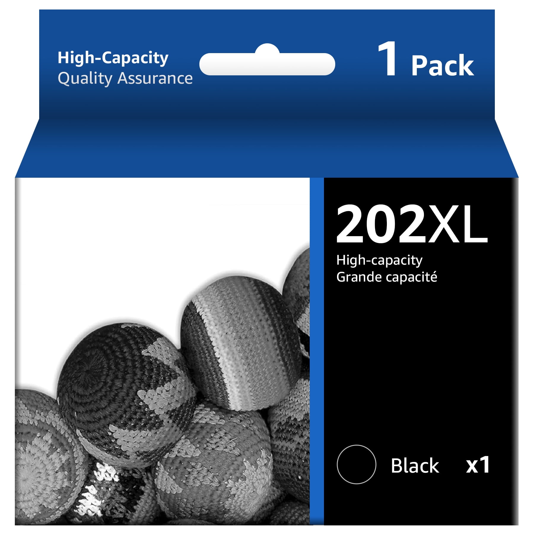 Walmart 202XL Black Ink Cartridge Replacement for Epson Expression Home ...