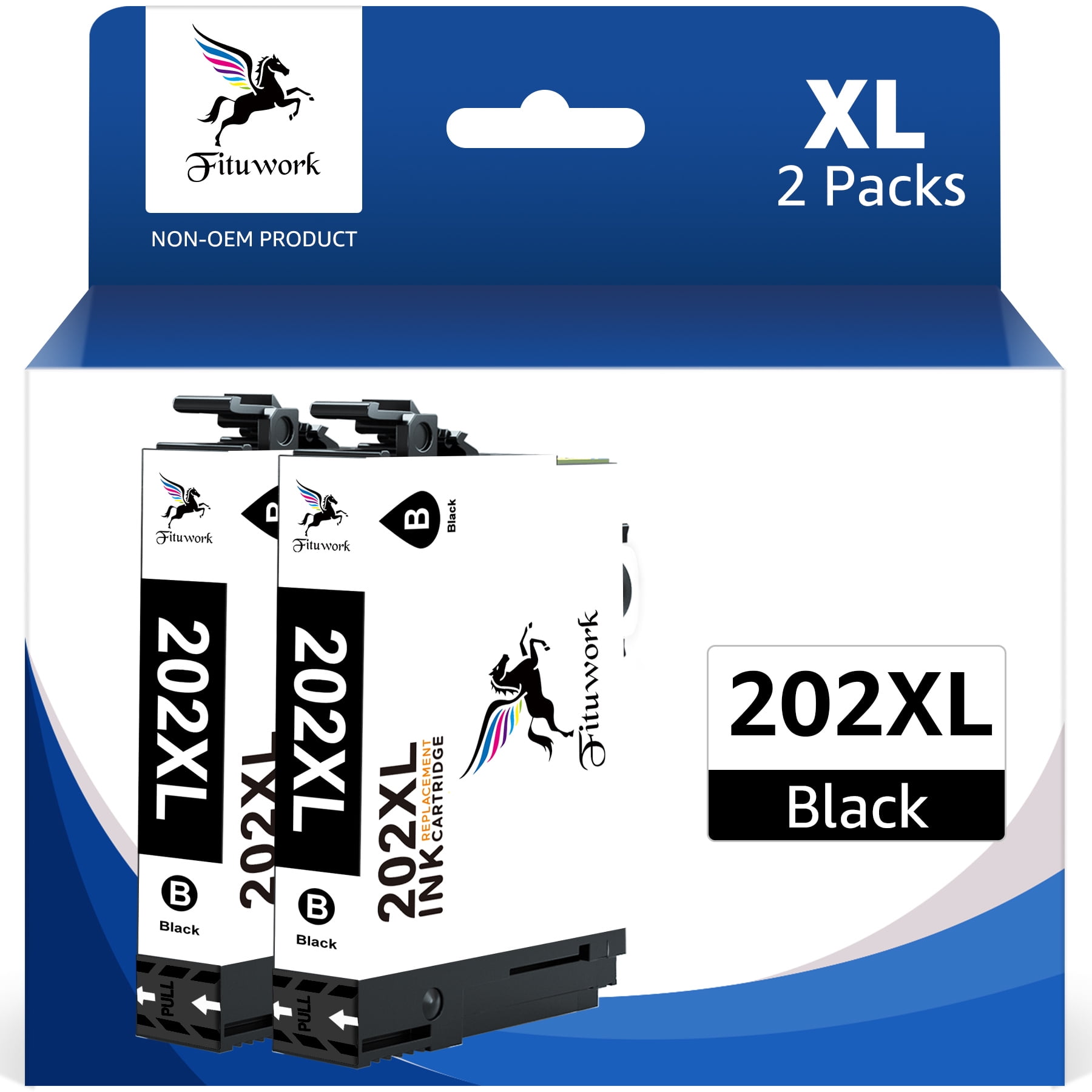 202XL Black Ink Cartridges 202 Ink cartridges High Capacity Black Ink ...