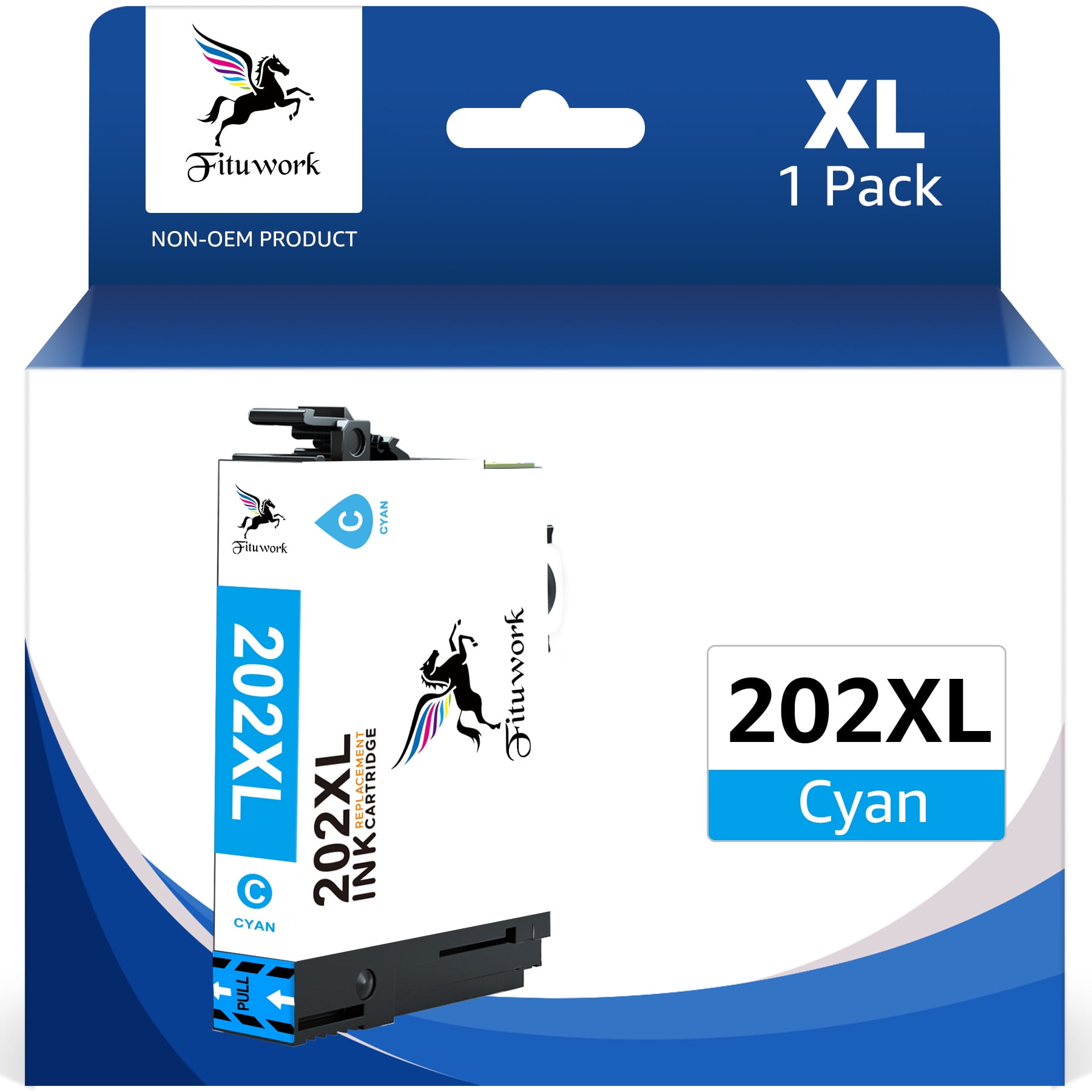202XL Cyan Ink Cartridge 202 Cyan Ink cartridges High Capacity 202 Ink ...