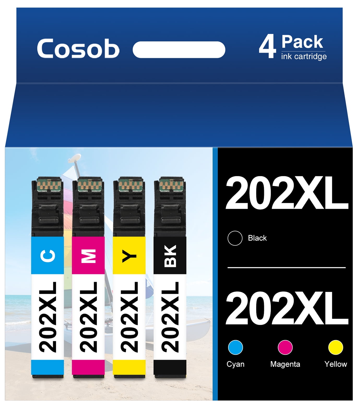 202XL Ink Cartridges for Epson 202 XL 202XL T202XL T202 Ink Cartridges ...