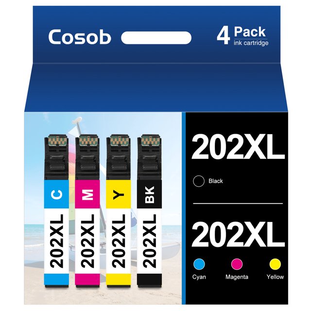 202XL Ink Cartridges for Epson 202 XL 202XL T202XL T202 Ink Cartridges ...