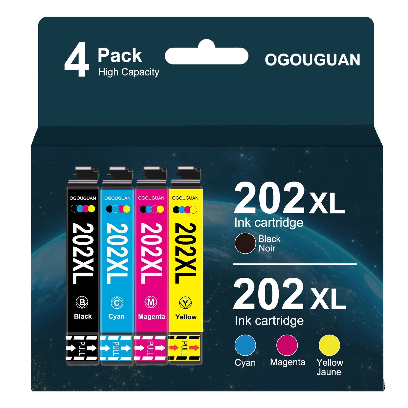 202XL Ink Cartridges for Epson WorkForce WF-2860 Expression Home XP ...