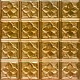 203 - Clover Tin Plated Nail-Up Ceiling Tile in Lincoln Copper (24 Sq ...