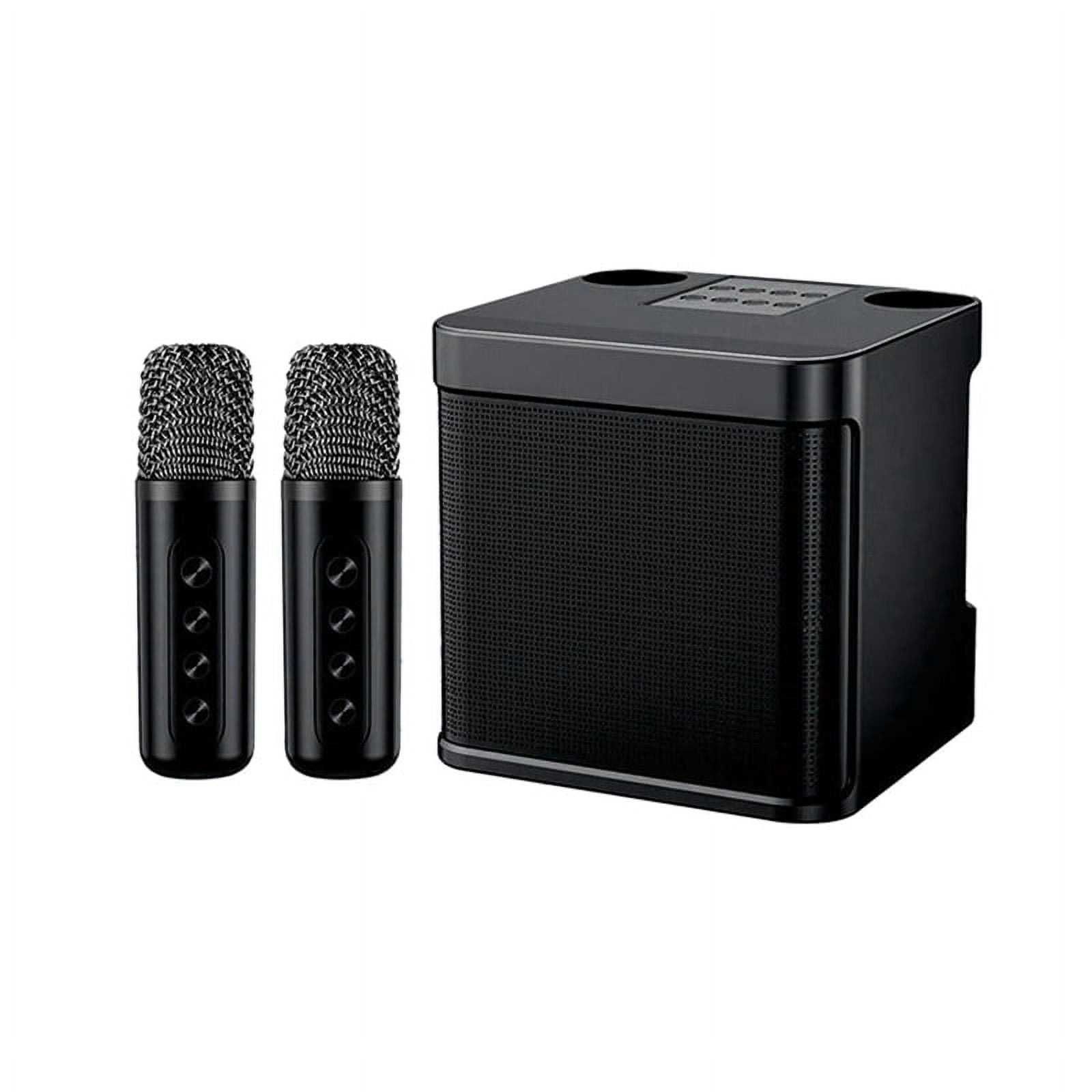 -203 Karaoke Set Karaoke Speaker Wireless Bluetooth Dual Microphone ...