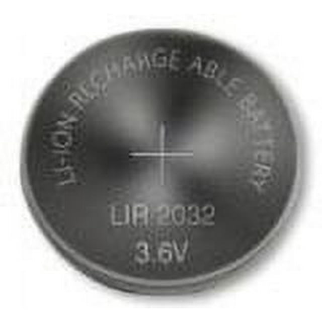 2032 Battery Li-Ion Rechargeable Button Cell LR2032 2 pack - Walmart.com
