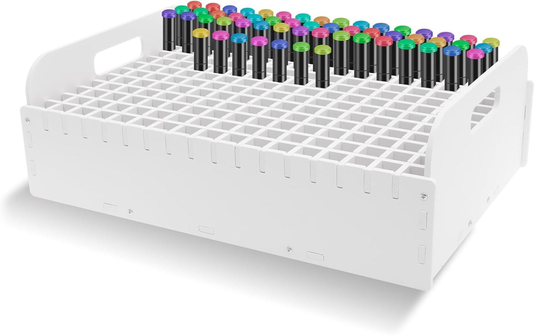 204 Holes Art Marker Storage Rack, Art Marker Storage Organizer ...