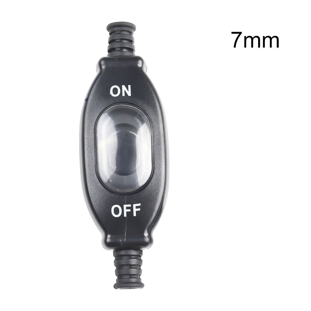 204 IP65 Waterproof Dustproof In-line Switch Silver Contact Double Cut ...