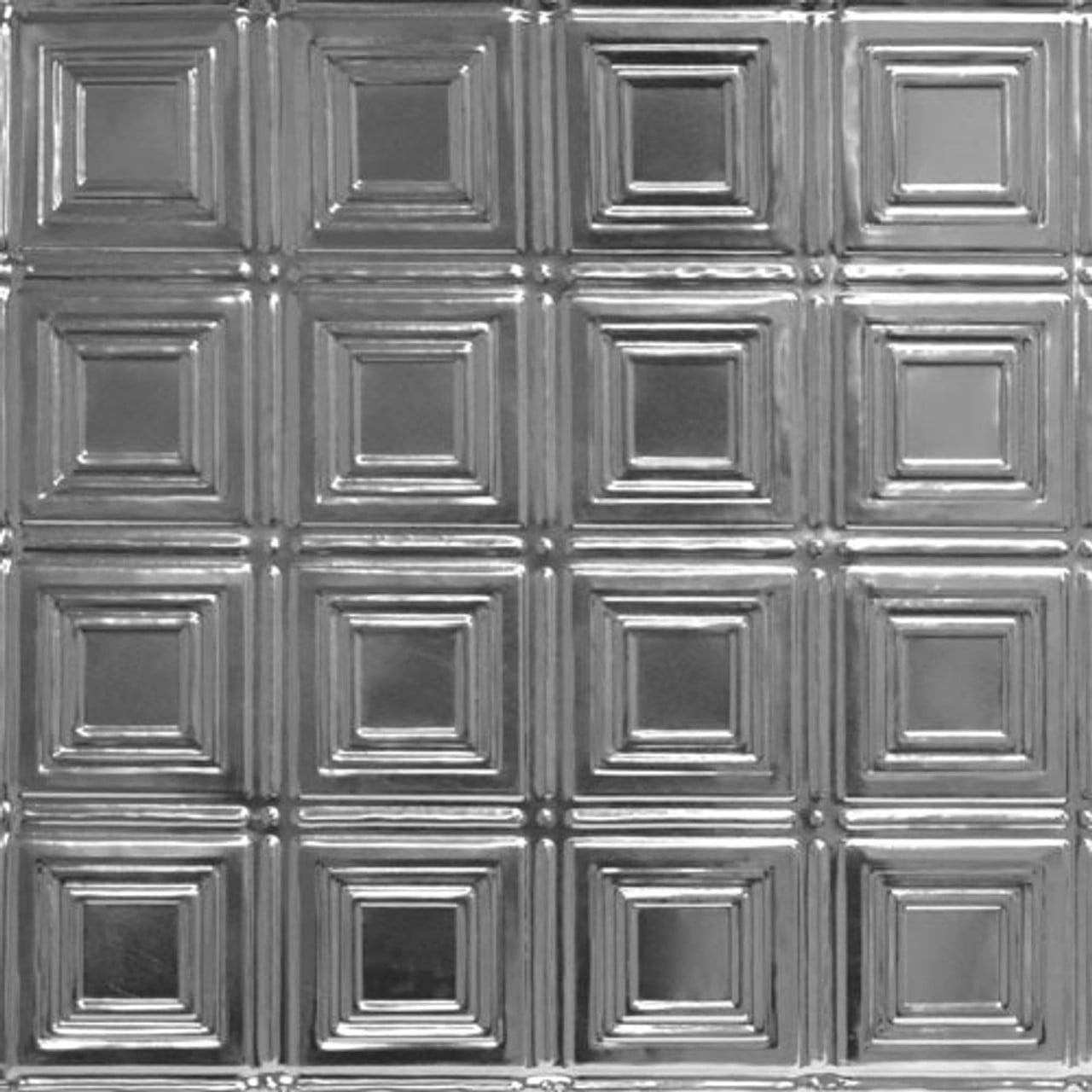 204 - Tin Plated Nail-Up Ceiling Tile in Steel (Unfinished) (24 Sq.ft ...