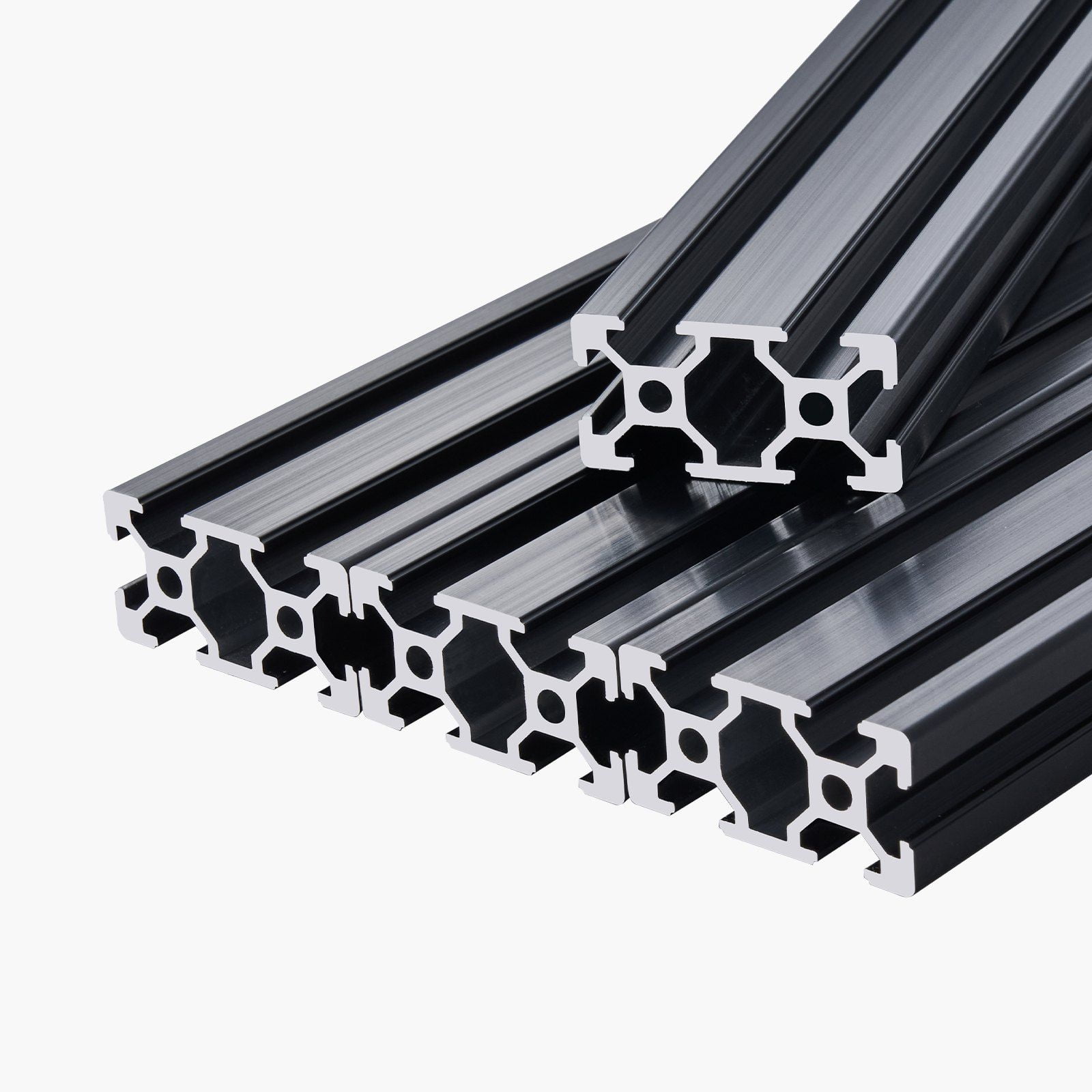 2040 Aluminum T-Slot Profile Rail, 47.2" (1200mm) Length, Anodized ...