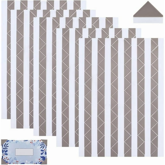 2040Pcs 20 Sheet Photo Corner Stickers Gray PVC Self Adhesive ...
