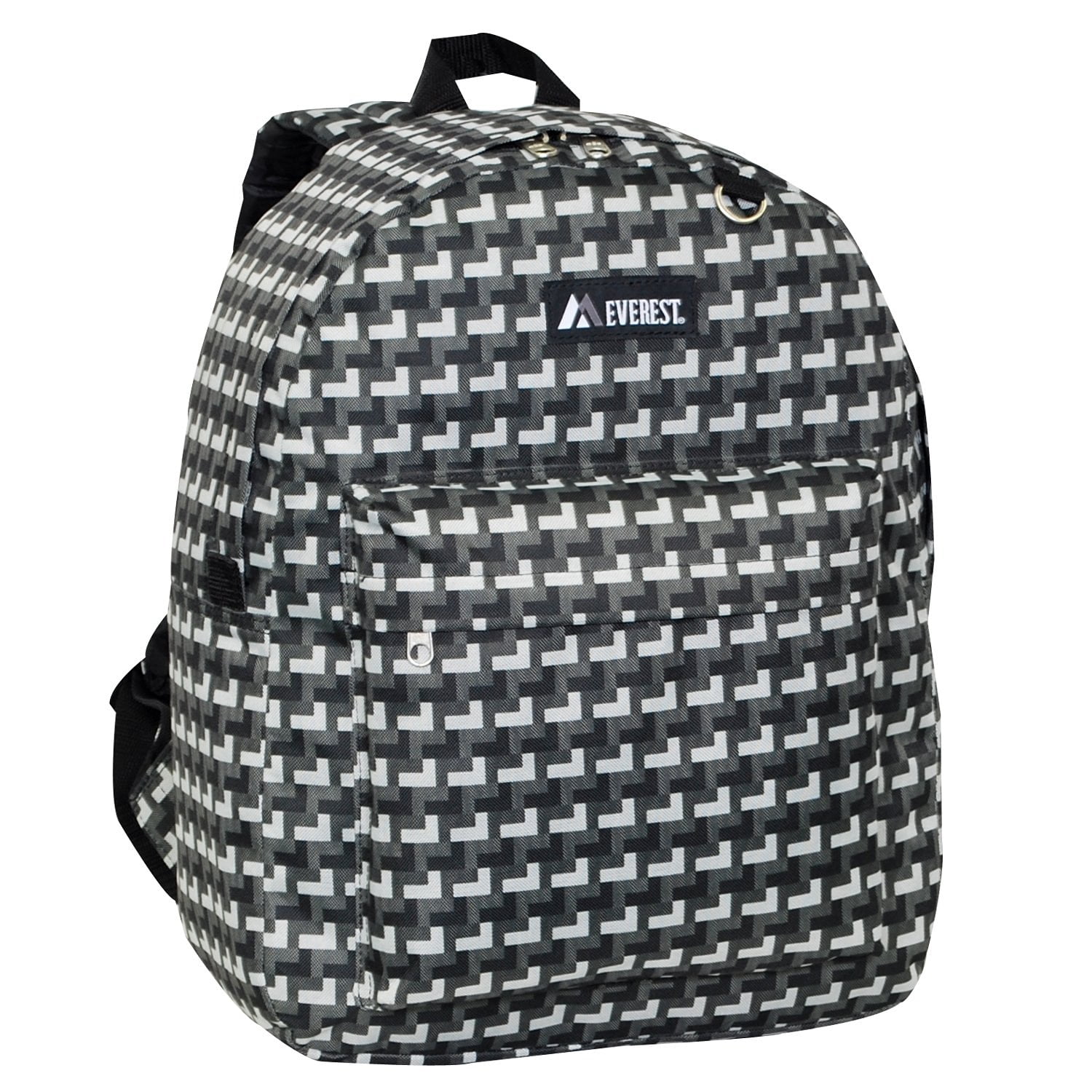 2045P-GRY STEPS Classic Pattern Backpack - Grey - Walmart.com