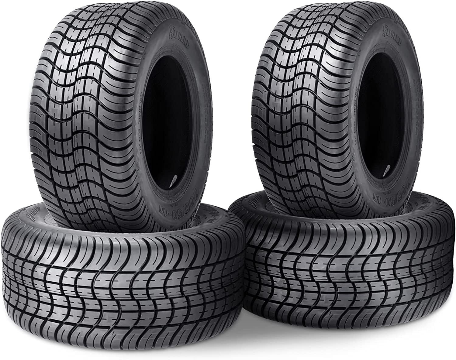 205/50-10 4PLY Golf Cart Tires 205x50-10 High Land Ratio Tour MaX Tires ...