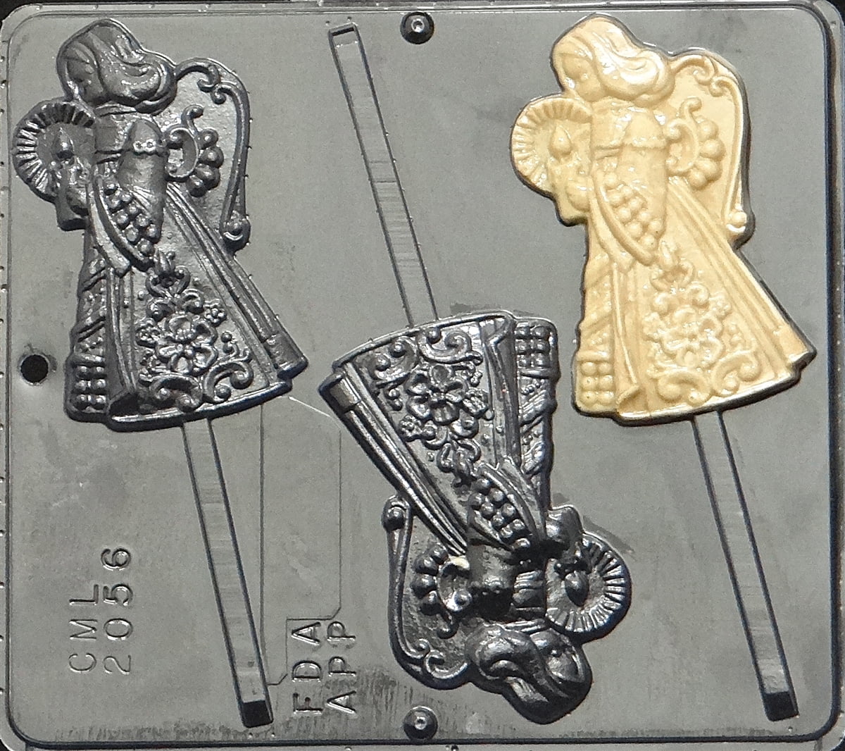 2056 Angel Lollipop Chocolate Candy Mold - Walmart.com