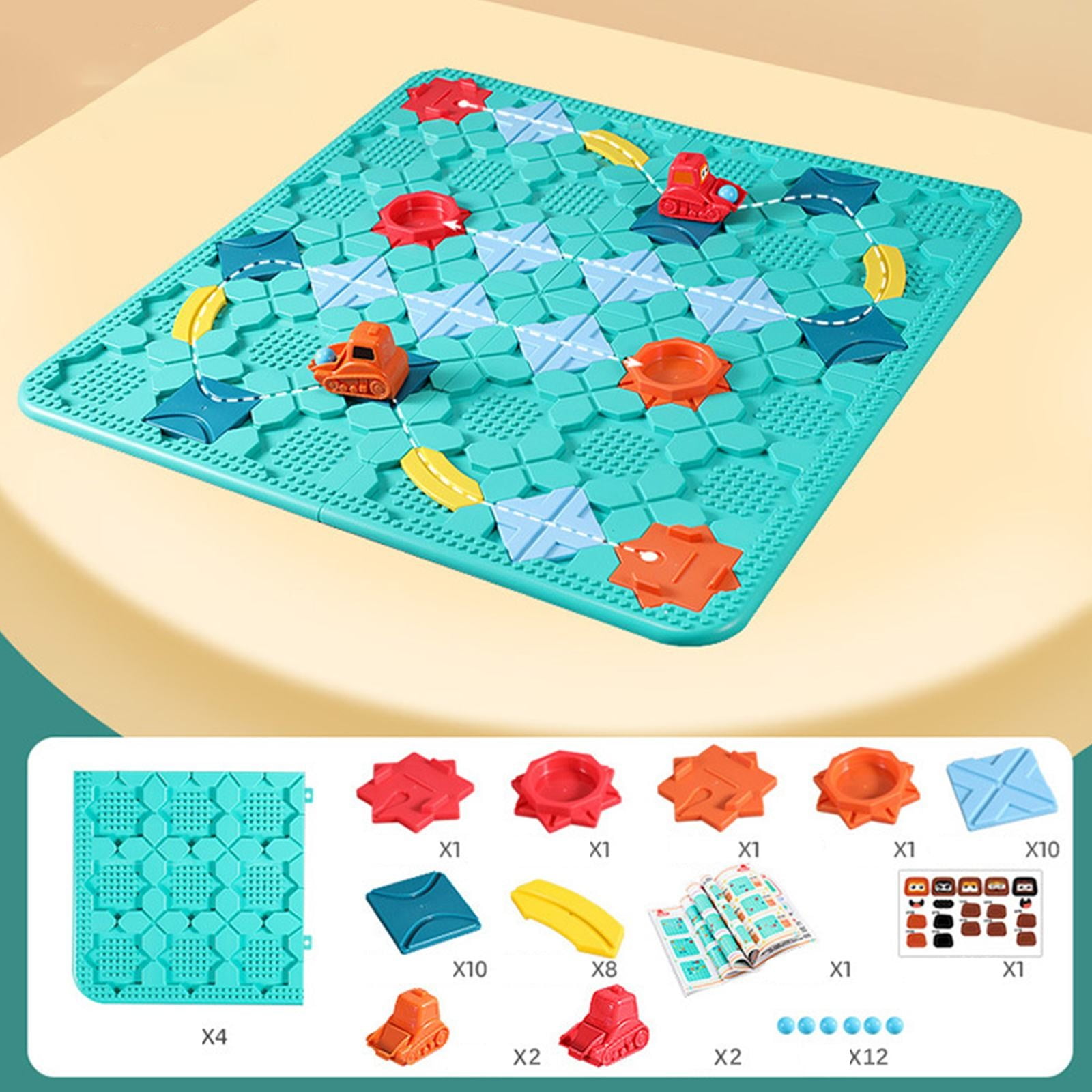 206 Challenges！Kids Toys STEM Board Games - Large Size Logical Road ...