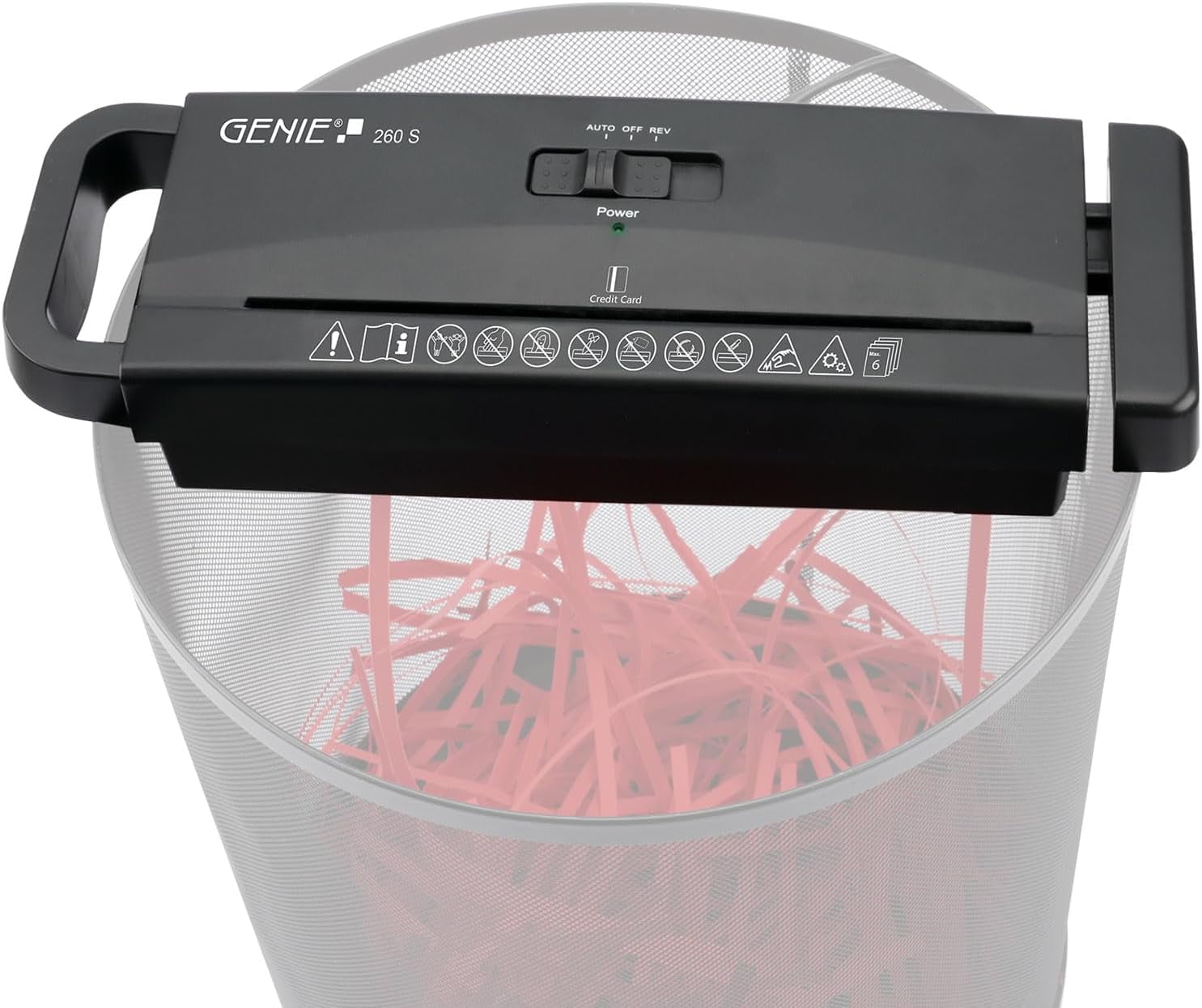 206 S Shredder Attachment, Suitable for All Waste Paper Bins, up to 6 ...