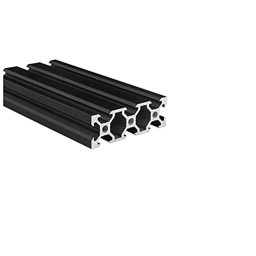 2060 Aluminum Extrusion V Slot 1050mm Long Black Pack, Extruded ...
