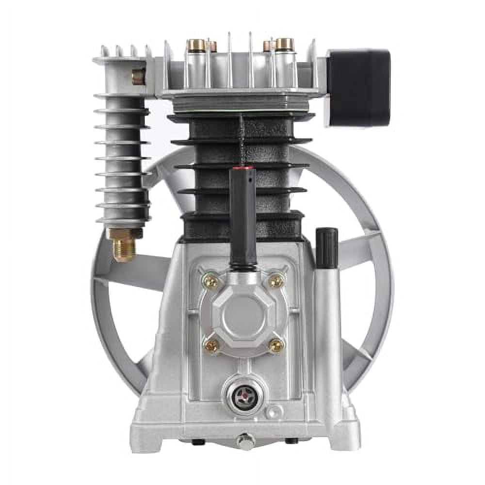2065 3HP Air Compressor Pump Motor Twin Cylinder, Single Stage - 1.0Mpa ...