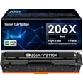 206X Toner Cartridge (with Chip) Compatible 206X W2110X Replacement for ...