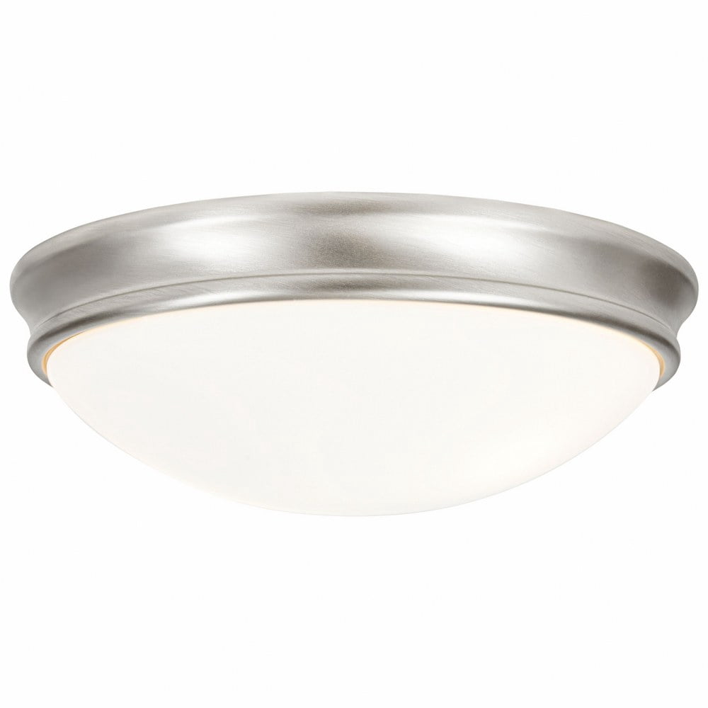 20725LEDDLP-BS/OPL-Access Lighting-Atom-Flush Mount-12.5 Inches Wide by ...