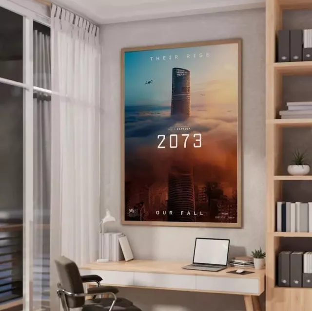 2073 (2024) Movie Poster, Home Decoration, Festival Gifts, Office ...