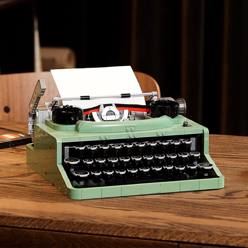 2079 PCS Typewriter Building Blocks Classic Creative Ideas Machine ...