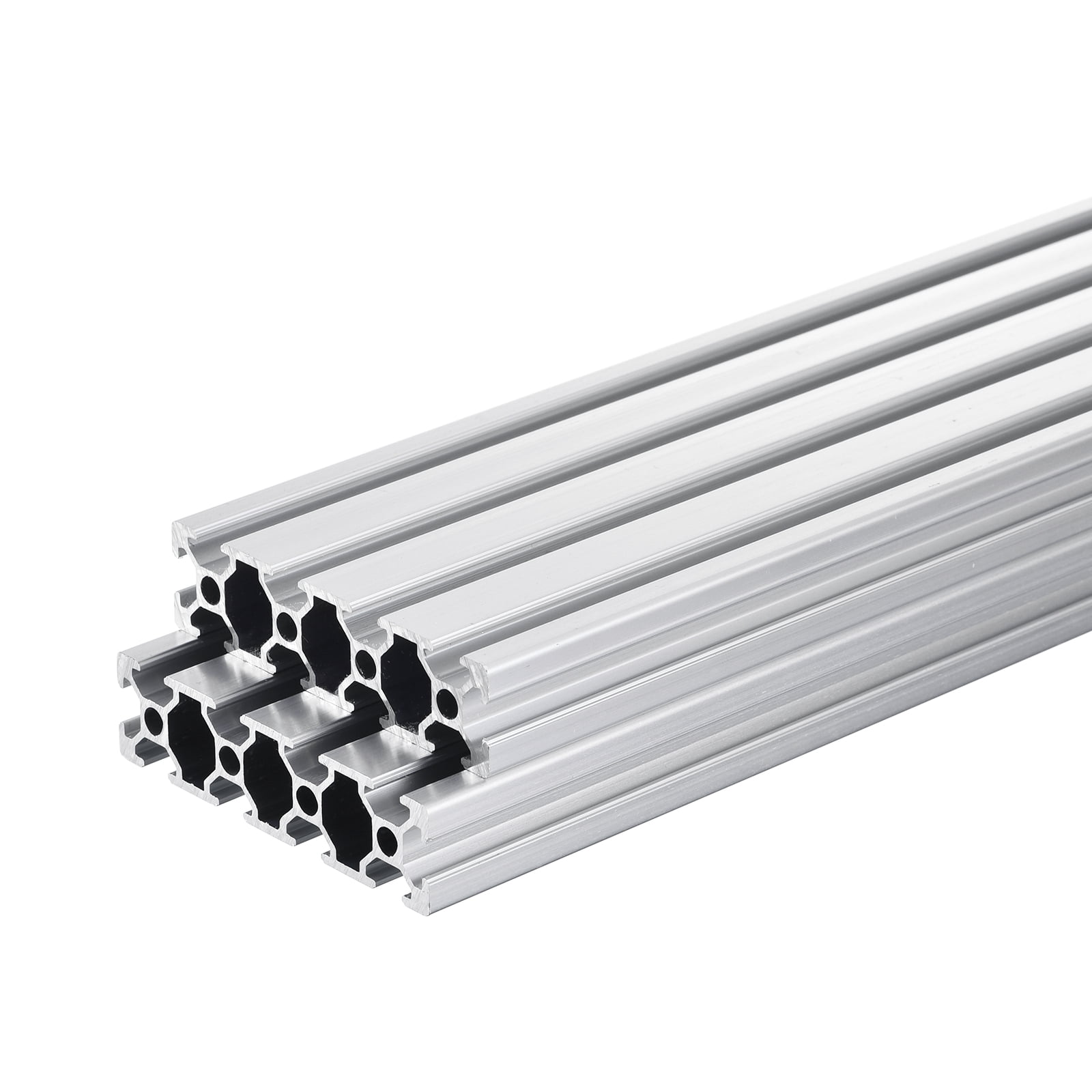2080 T Slot Aluminum Extrusion 500mm(19.7 Inch) Silver for 3D Printer ...