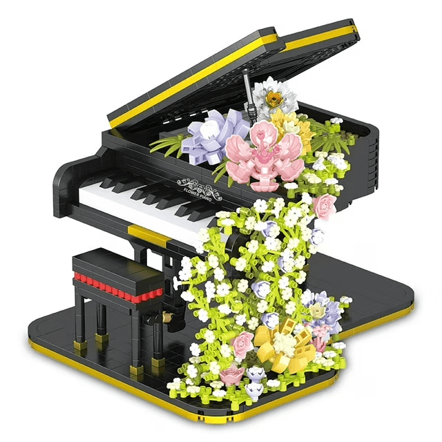 2080pcs Mini Ideas Piano Model Building Block Set, Music Lovers ...